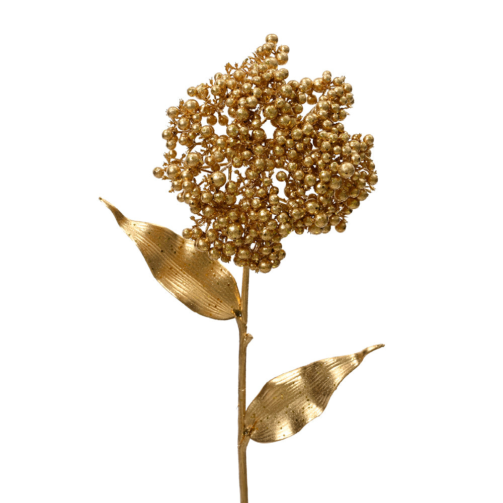 Kaemingk Gold Chrysanthemum On Stem (L.67cm) – U-Floria