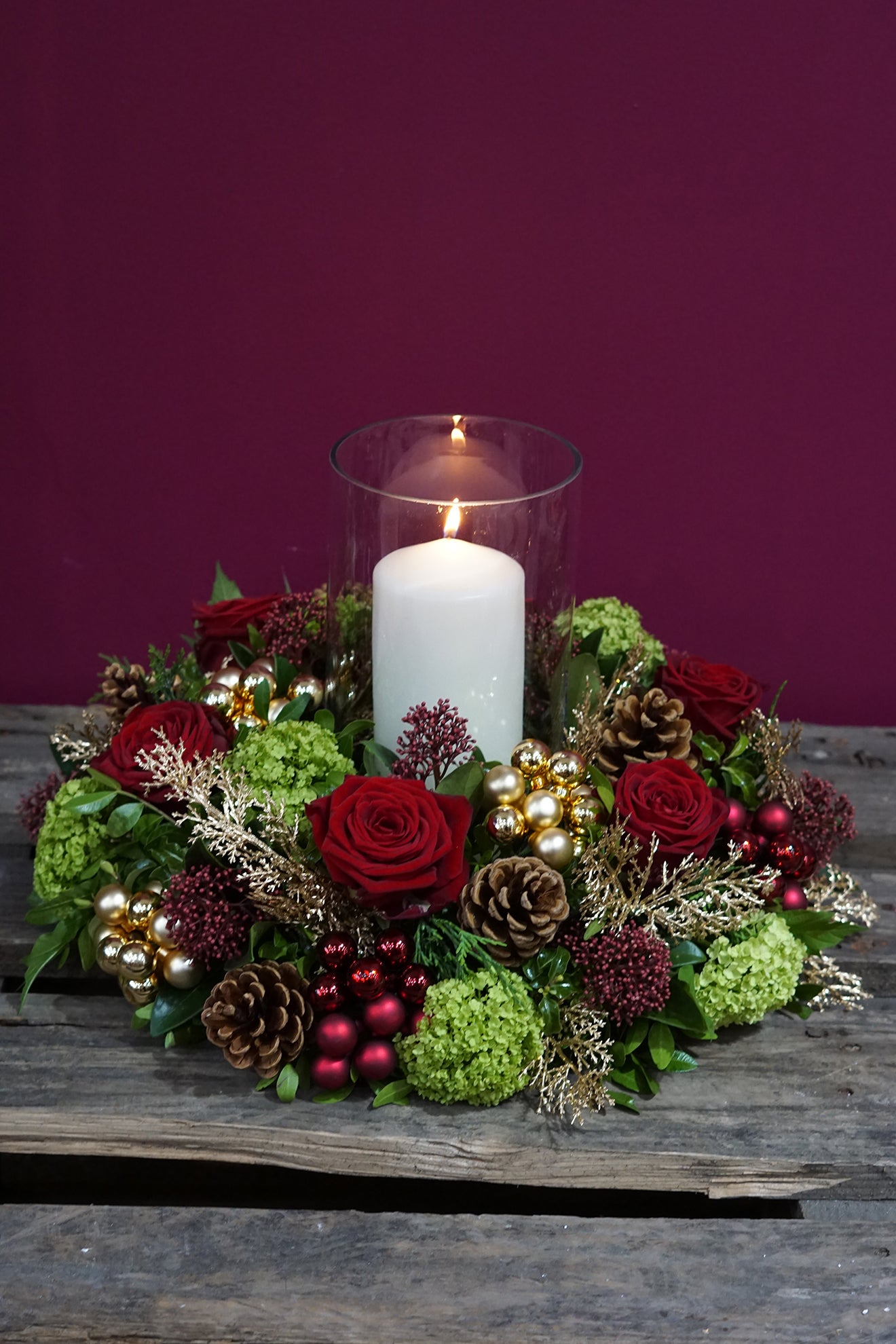 Luxury Christmas Table Wreath – U-Floria